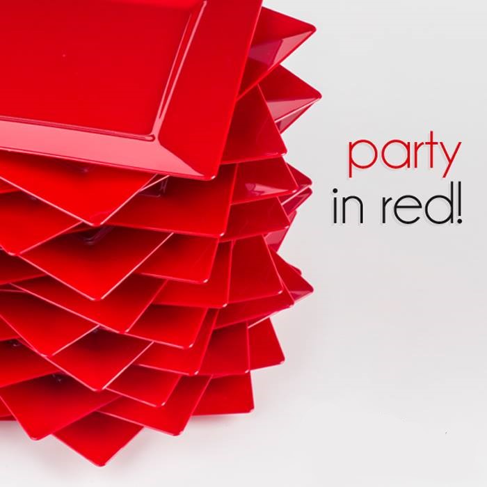 Mastering the Ultimate Red-Themed Party | Kaya Tableware – The Kaya ...