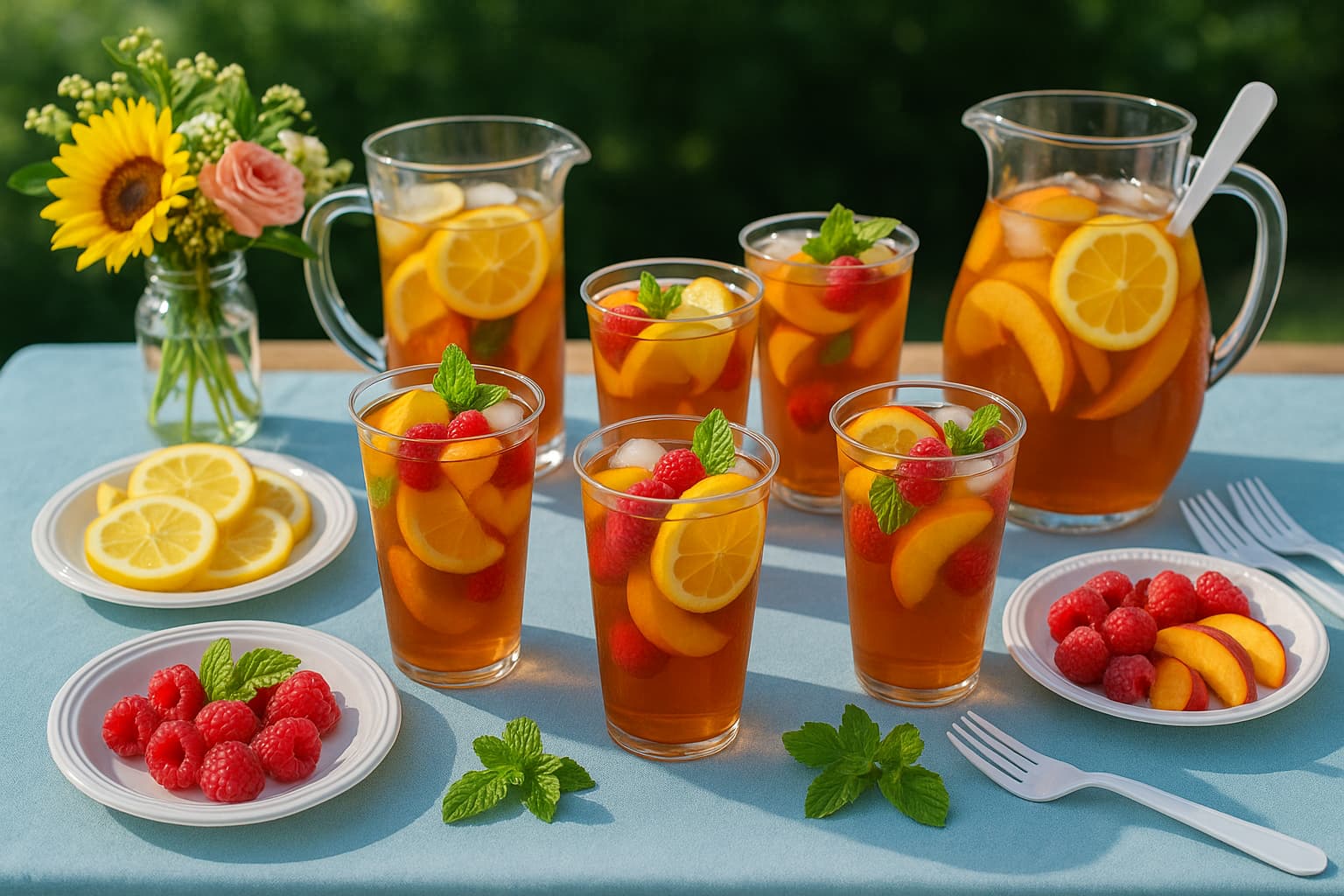 Iced Tea Party Ideas: DIY Bar, Recipes & Décor – The Kaya Collection
