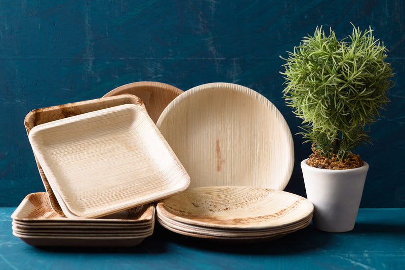 Palm Leaf Dinnerware: Eco-Friendly Elegance | Kaya Tableware – The Kaya ...