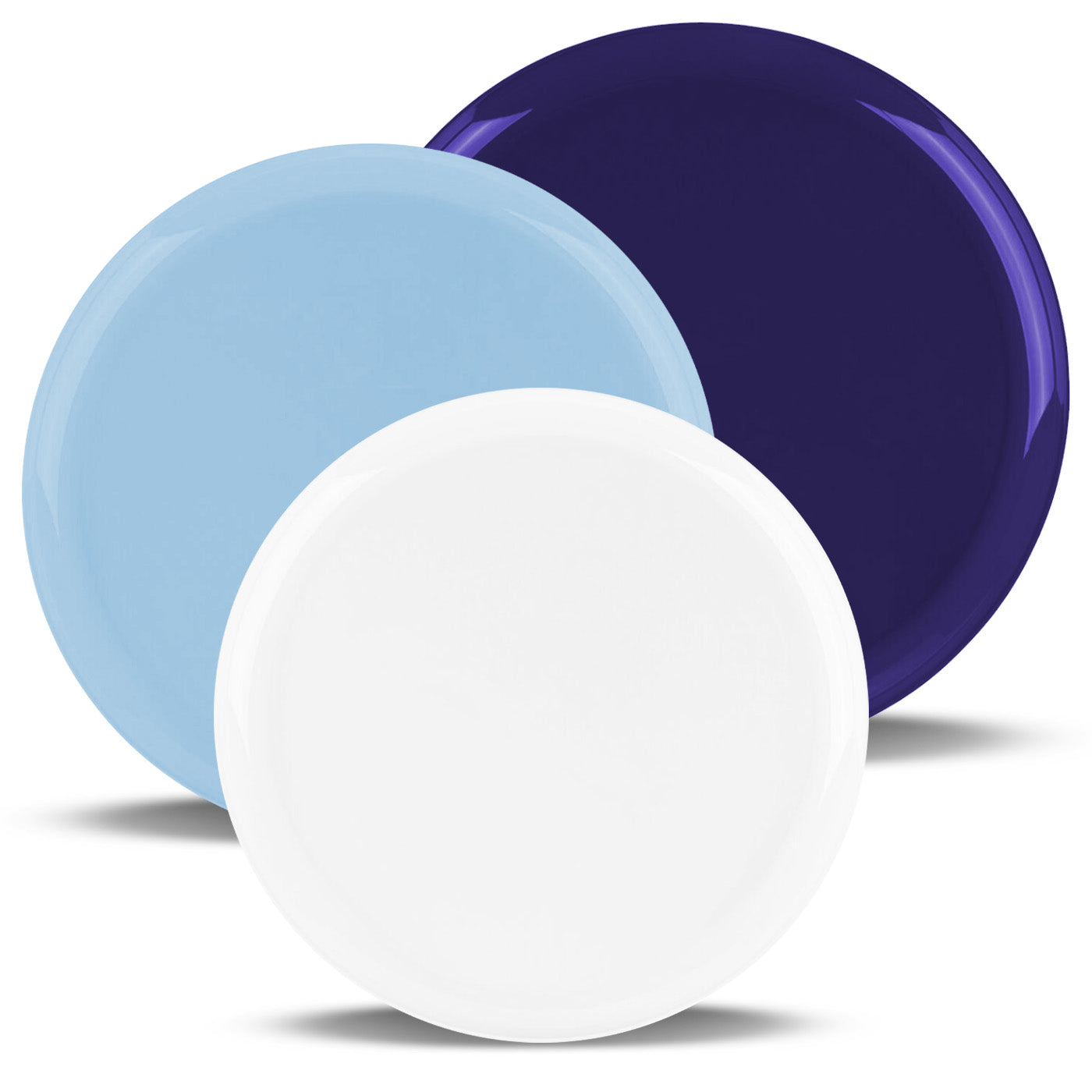 Flat Round Collection | Party Plastic Dinnerware | Kaya Collection ...