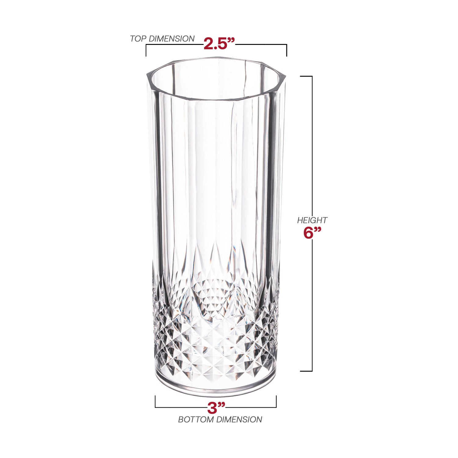 Plastic Glasses - High Ball Glasses | Kaya Collection – The Kaya Collection