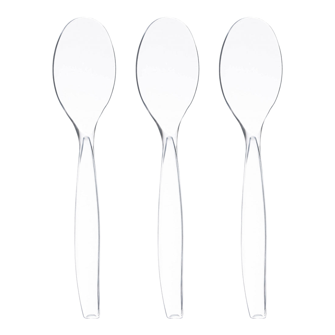 Plastic Spoon - Clear Plastic Serving Spoons | Kaya Collection – The ...