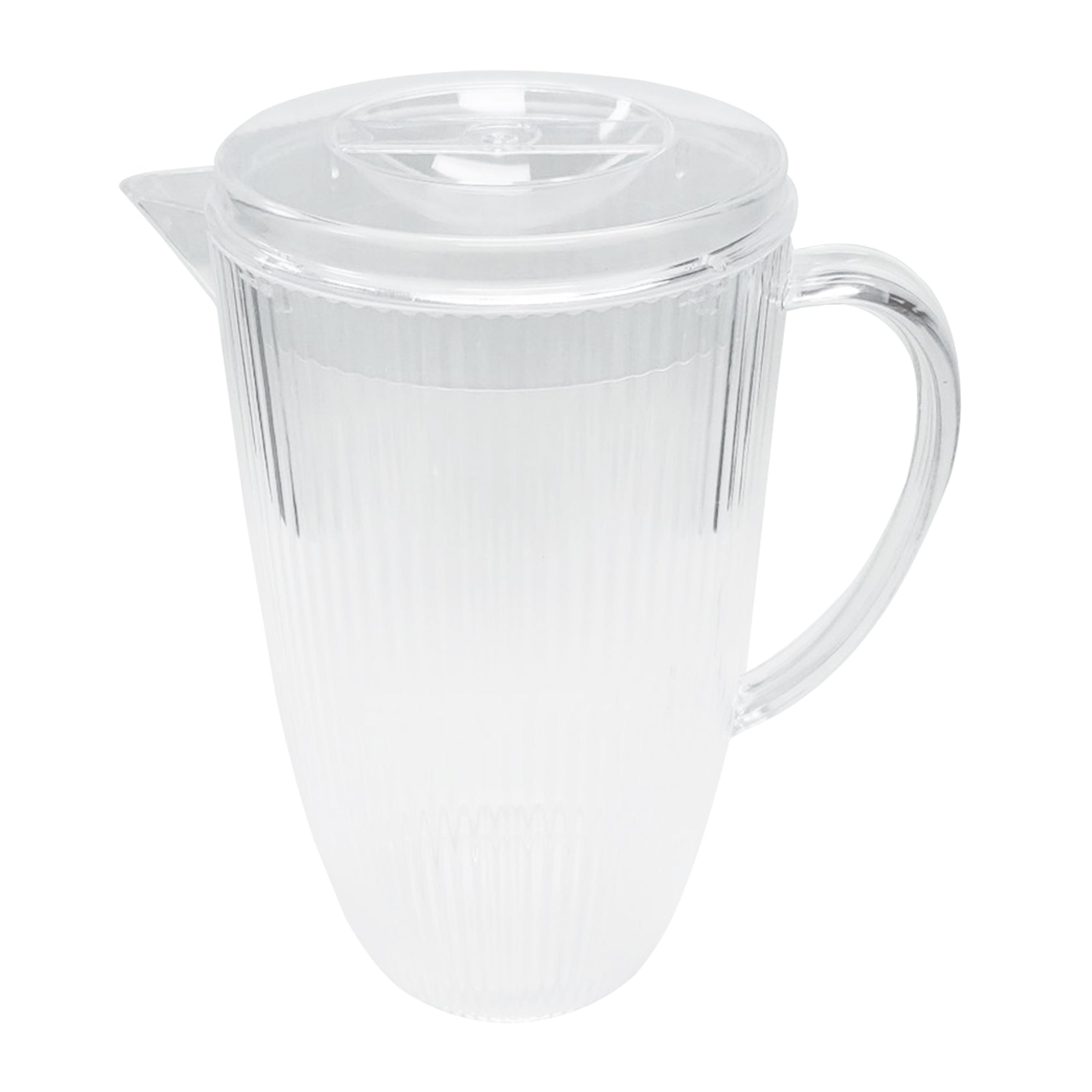 Plastic Pitchers - Clear Ribbed Pitchers | Kaya Collection – The Kaya ...