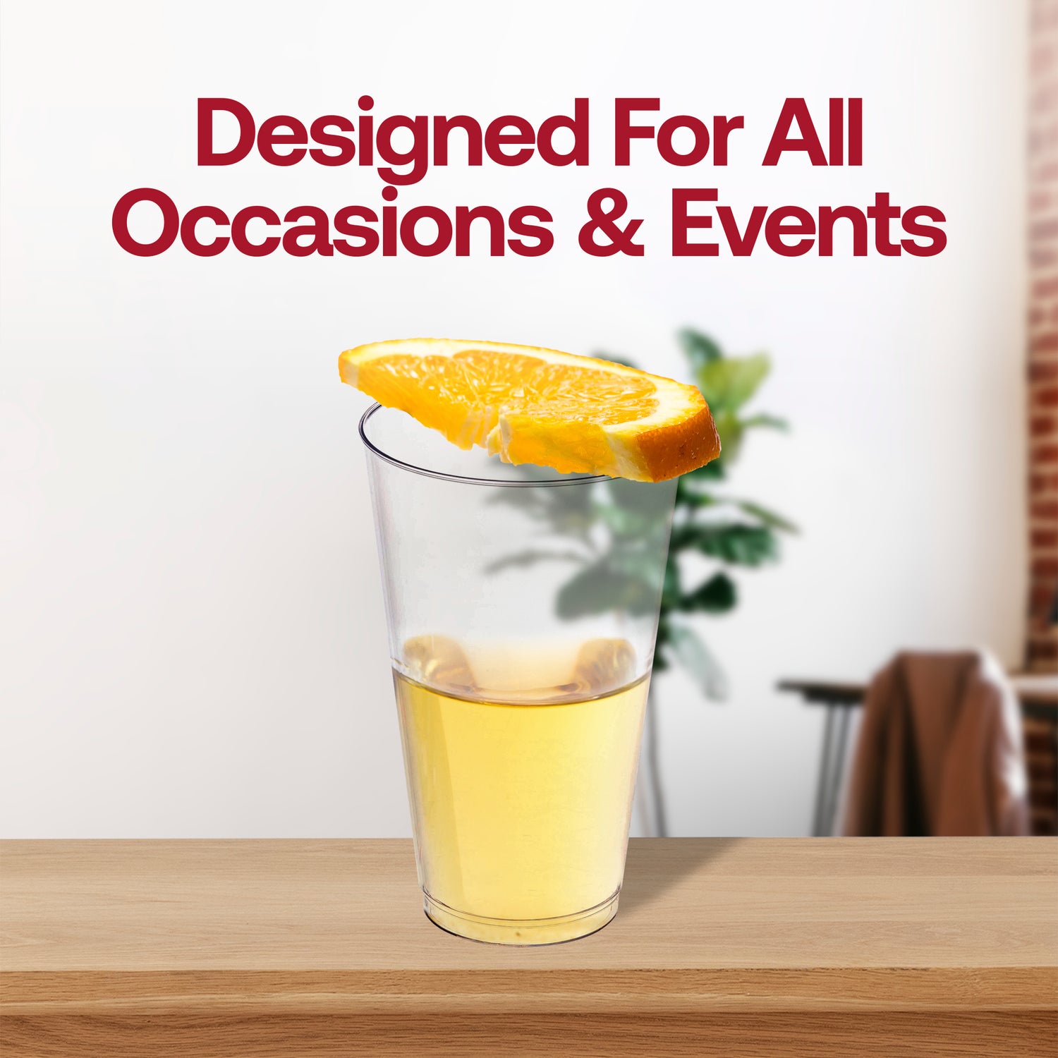 Plastic Cup - Crystal Clear Tall Iced Tea Cup | Kaya Collection – The ...