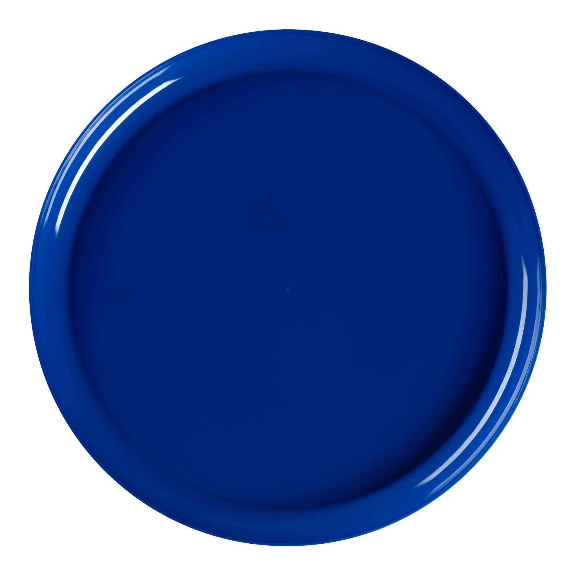 Plastic Plates - Blue Flat Round Dinner Plates | Kaya Collection – The ...