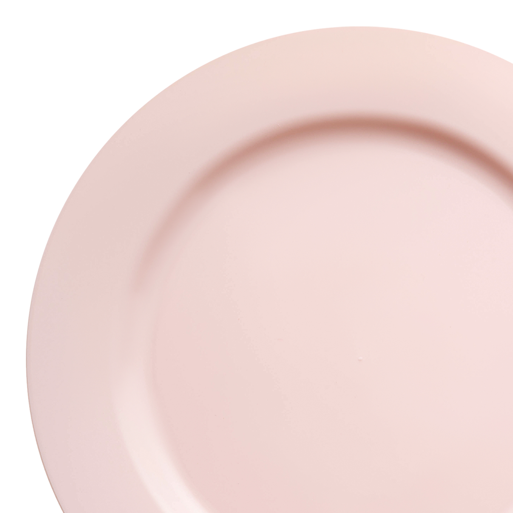 Plastic Plates - Matte Pink Salad Plates | Kaya Collection – The Kaya ...