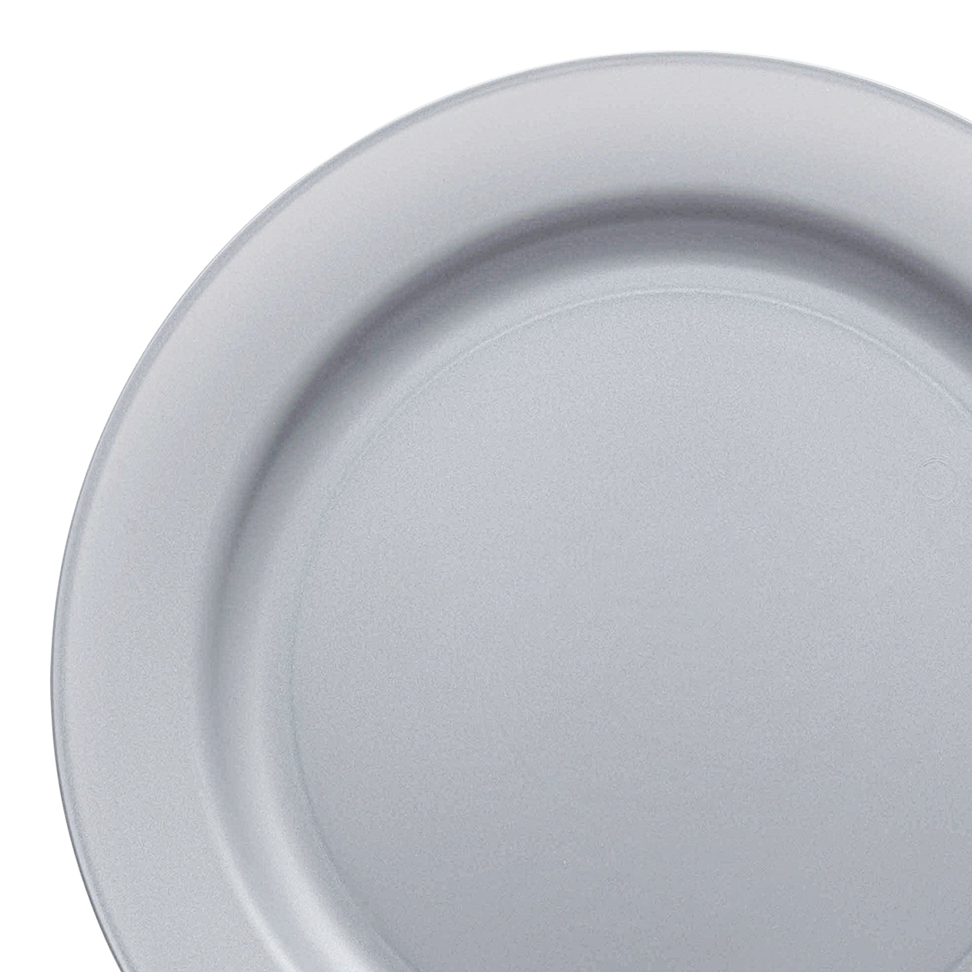 Plastic Plate - Matte Steel Gray Dinner Plates | Kaya Collection – The ...