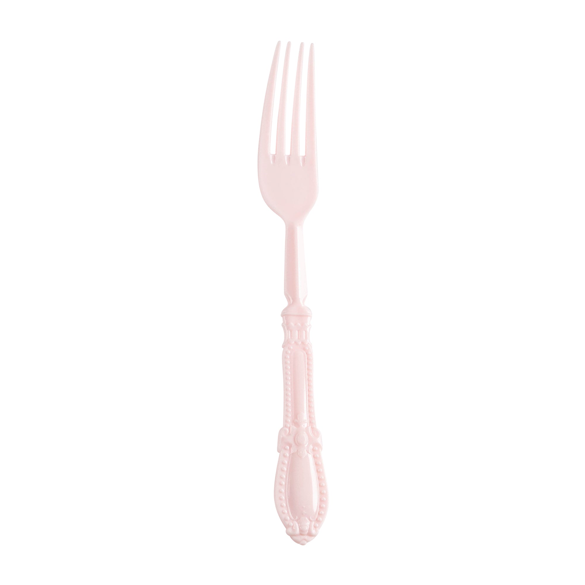 Plastic Forks - Pink Baroque Dinner Forks | Kaya Collection – The Kaya ...