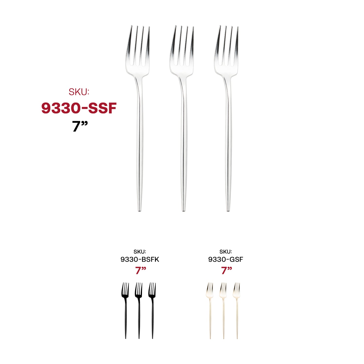 Plastic Forks - Silver Moderno Dessert Forks | Kaya Collection – The ...