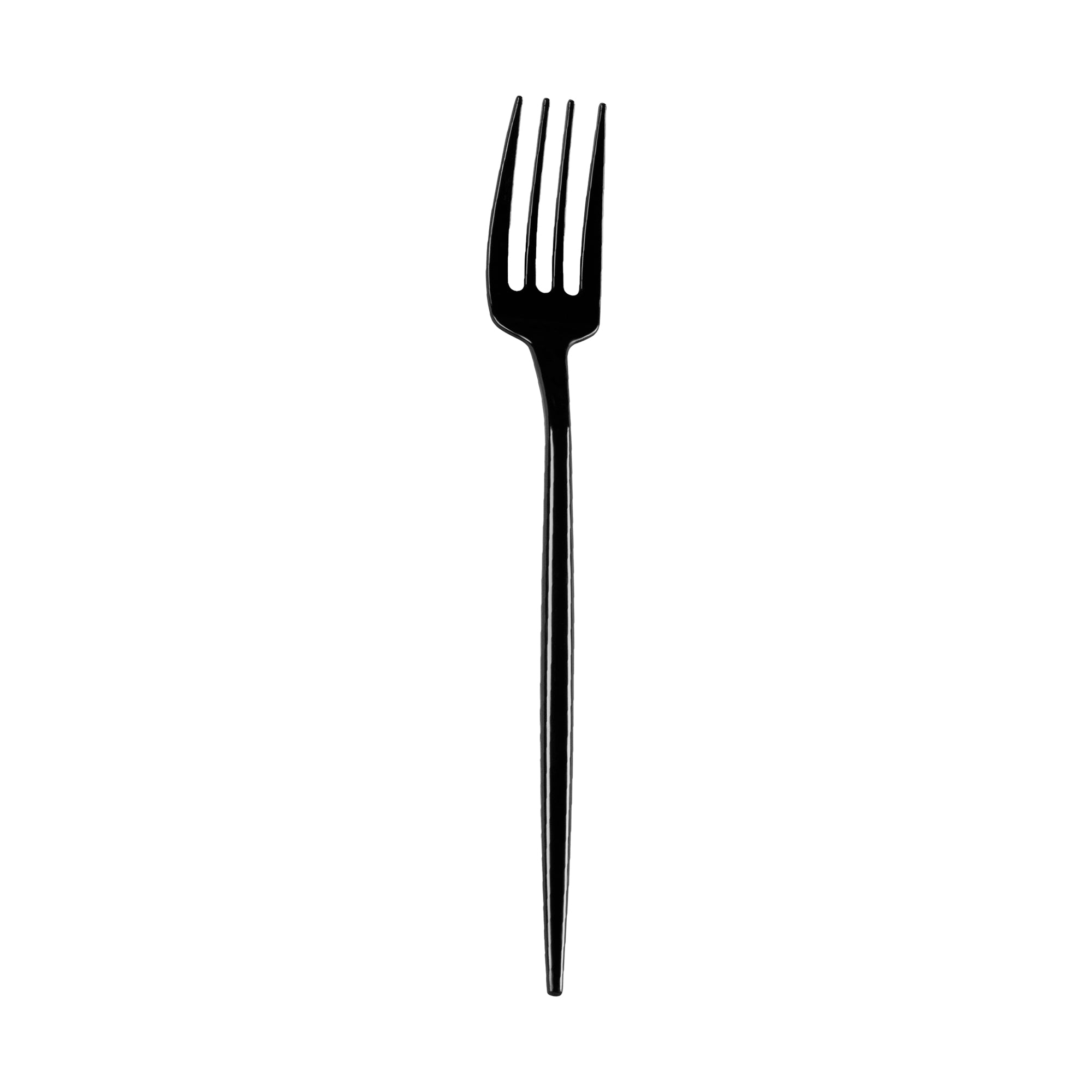 Plastic Forks - Black Moderno Dessert Forks | Kaya Collection – The ...