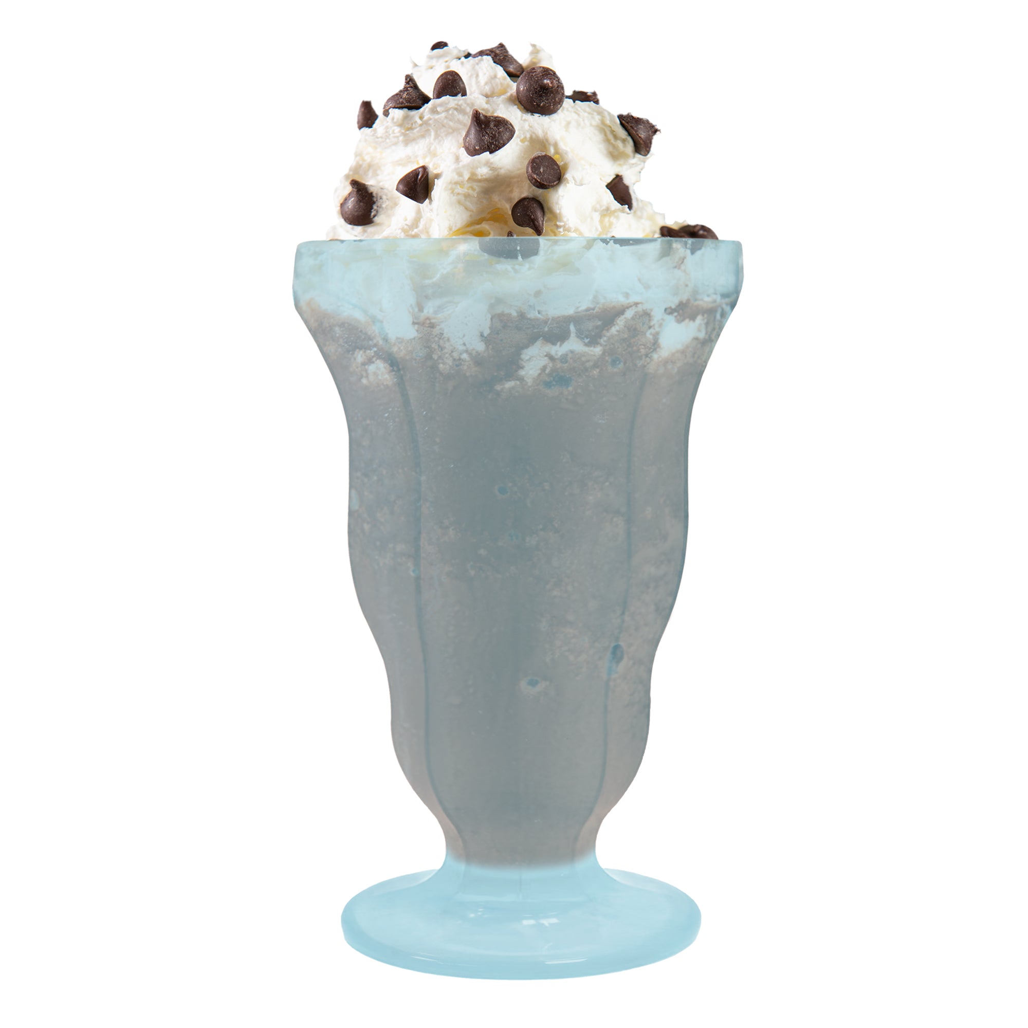 Plastic Cups - Transparent Blue Milkshake Cups | Kaya Collection – The ...