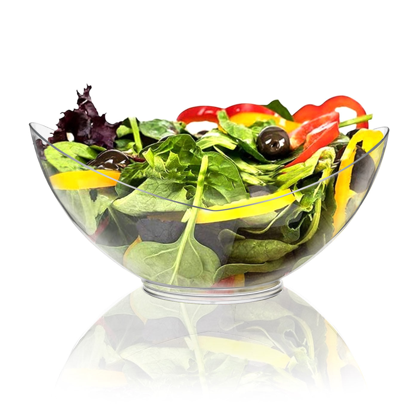 Plastic Tureens - Clear Big Concave Tureens | Kaya Collection – The ...